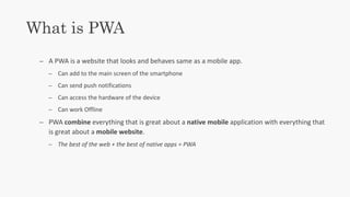 PWA | PPTX