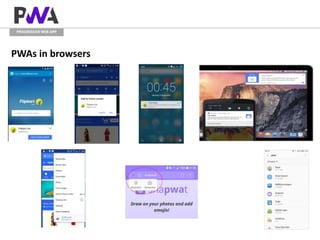 Progressive Web App | PPTX | Web Development | Internet
