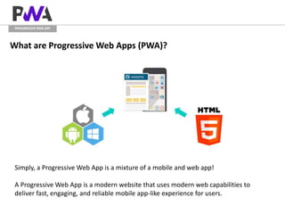 Progressive Web App | PPTX | Web Development | Internet