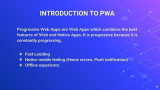 Progressive Web APP ( PWA ) | PPT