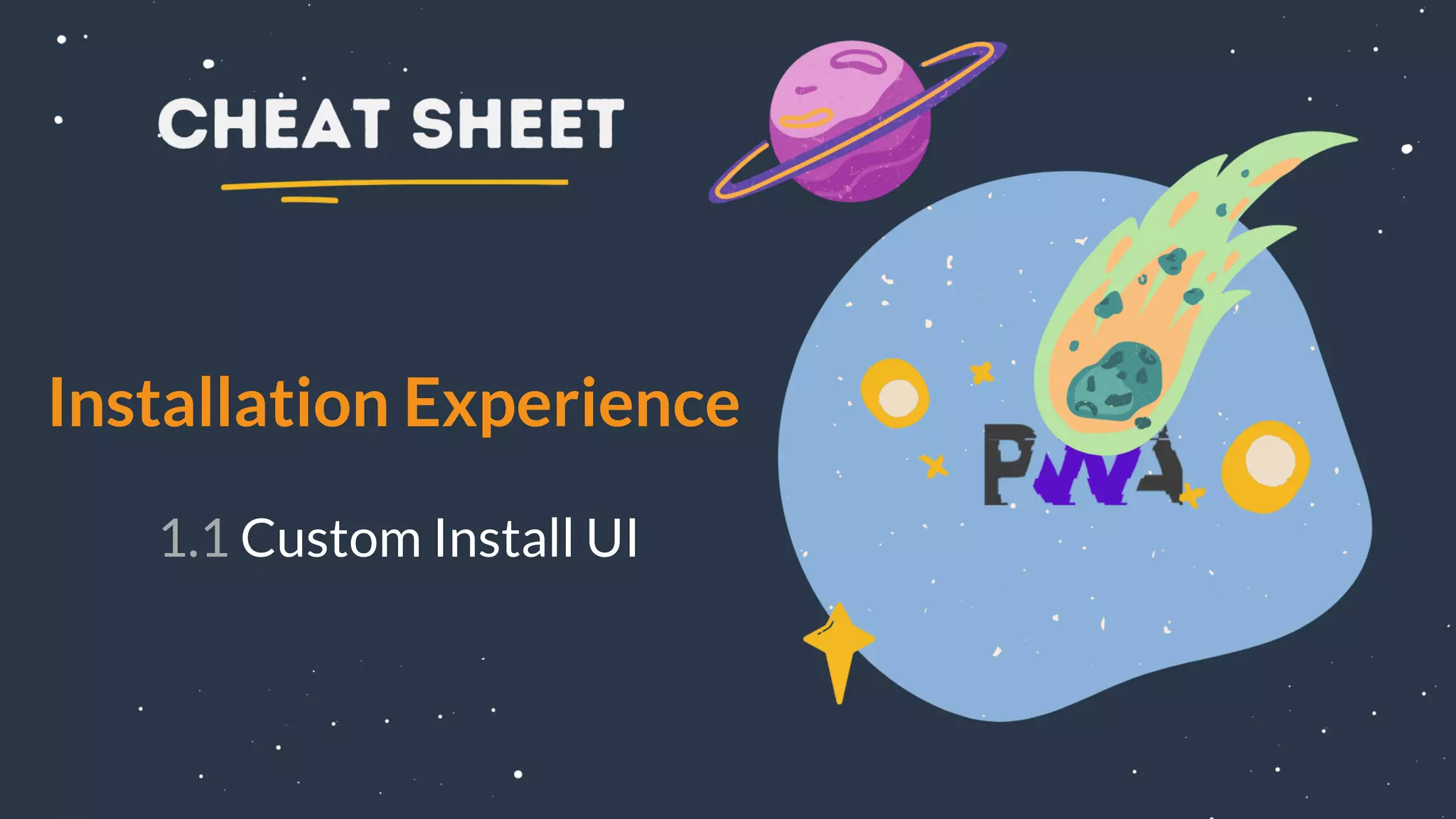 PWA Cheat Sheet 2023 | PPT