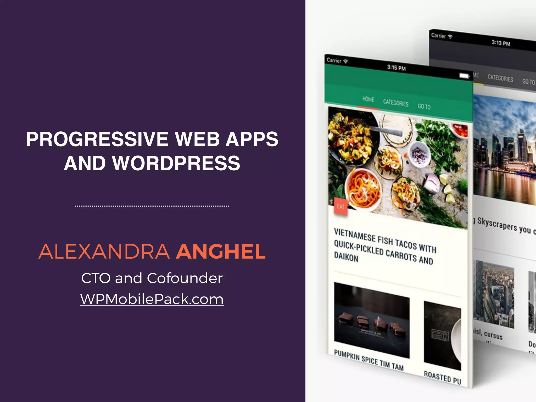 Progressive Web Apps and WordPress | PPT