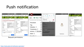 PWA - push notification | PPT