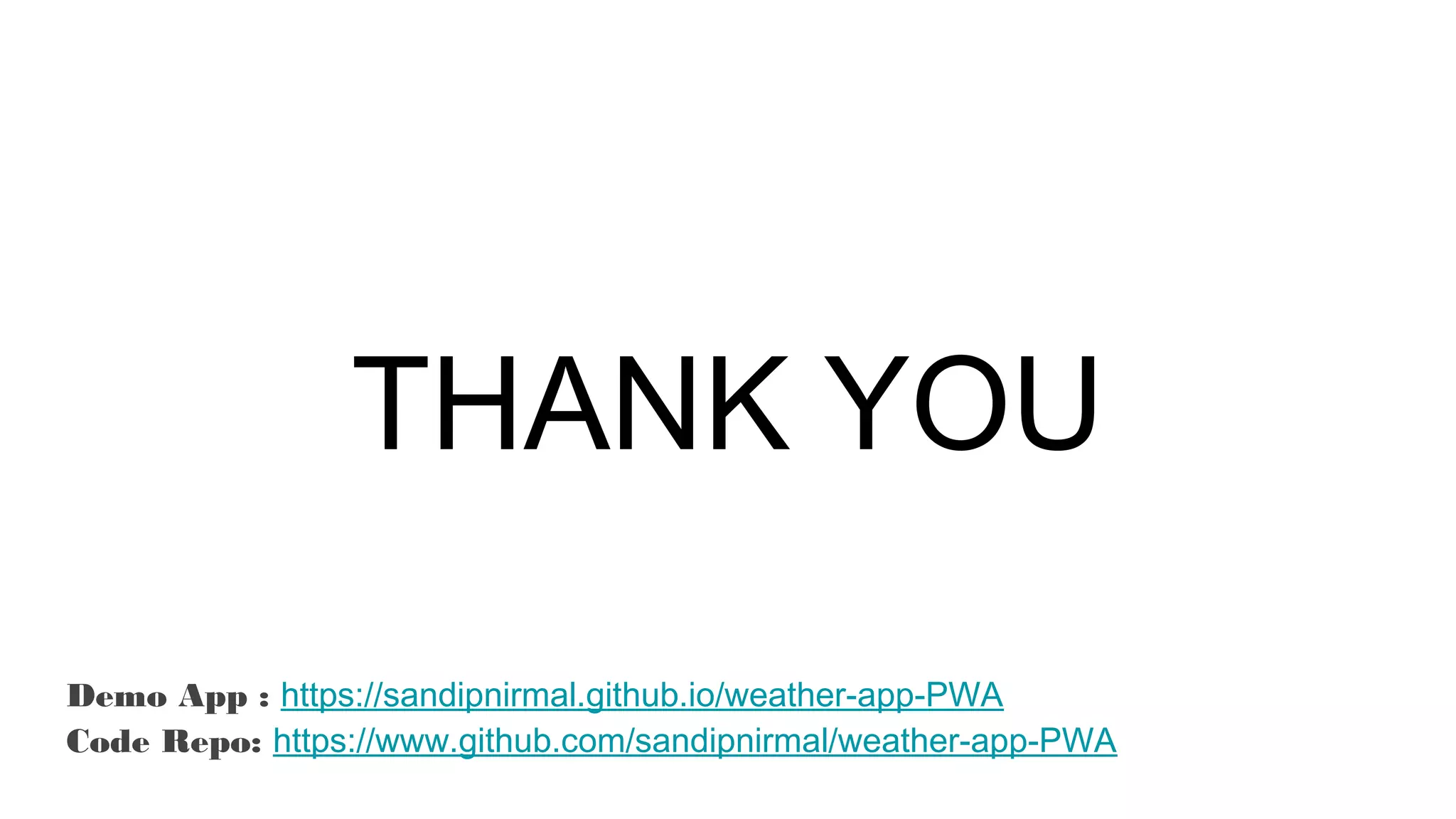 Introduction to Progressive Web Apps (PWA) | PPT