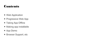 Introduction to Progressive Web Apps (PWA) | ODP