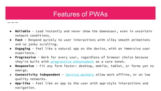 PWA - Progressive Web App | PPTX