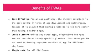 PWA - Progressive Web App | PPTX