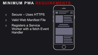 Introduction to Progressive Web Applications | PPTX