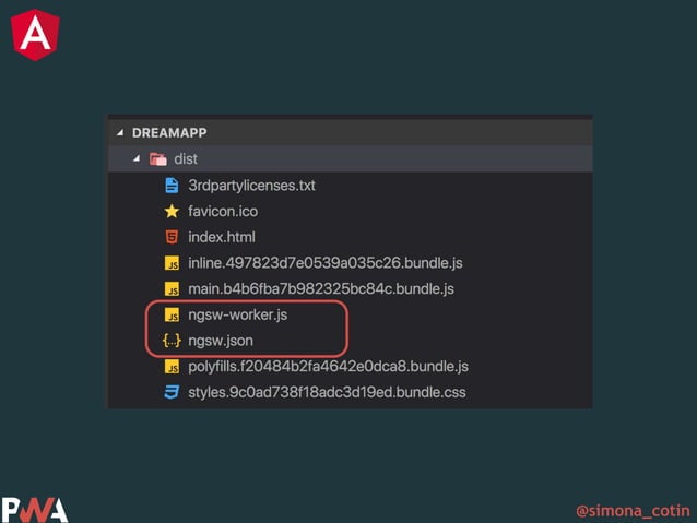 Build progressive web apps with Angular | PPTX