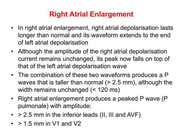 P WAVE IN ECG,ABNORMALITIES OF P WAVE IN ECG | PPTX | Heart and ...