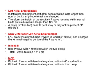P WAVE IN ECG,ABNORMALITIES OF P WAVE IN ECG | PPTX