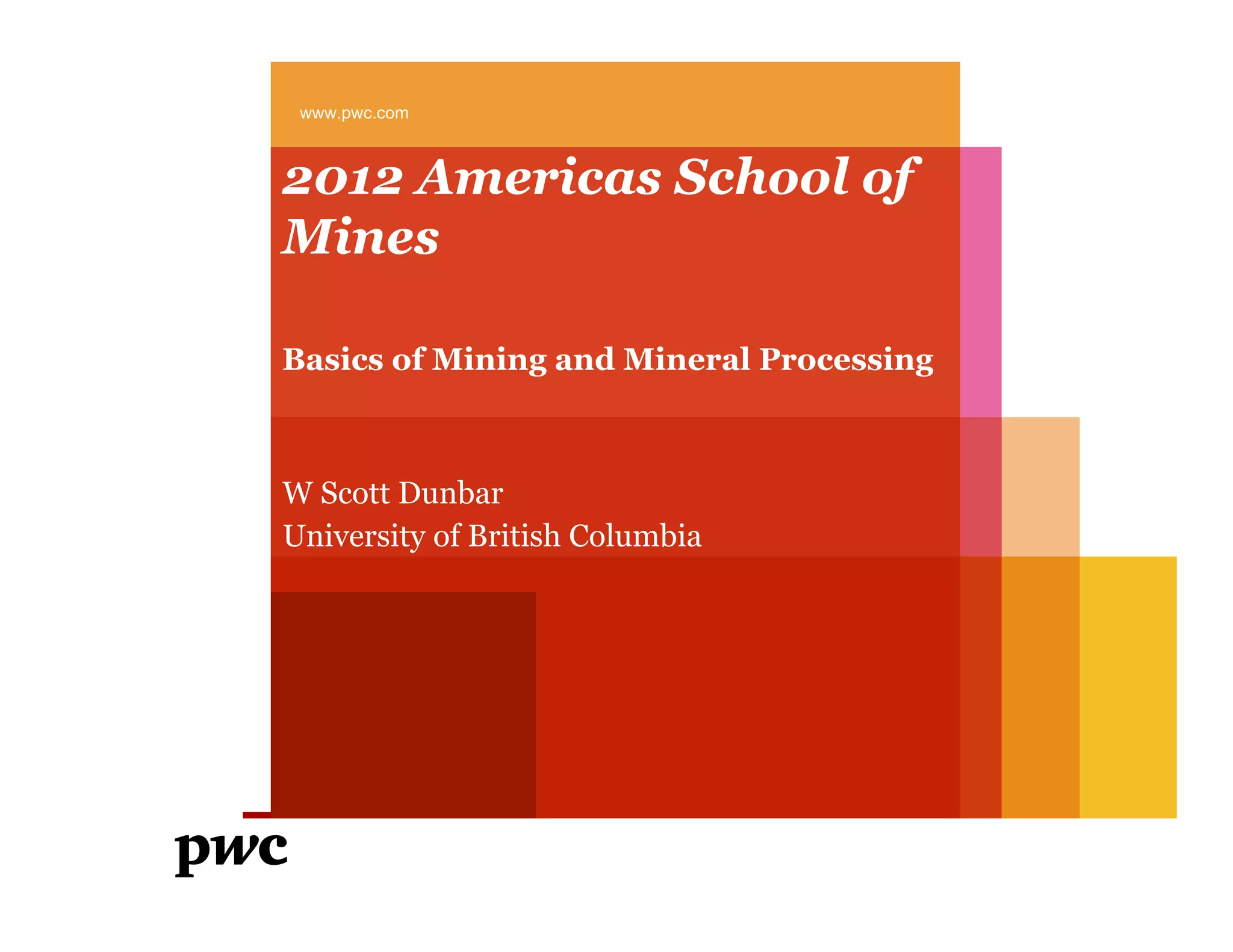 Pwc basics-of-mining-2-som-mining-methods | PDF