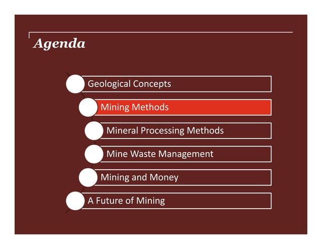 Pwc basics-of-mining-2-som-mining-methods | PDF