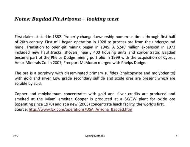 Pwc basics-of-mining-2-som-mining-methods | PDF