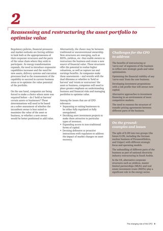 Pwc changing-role-of-the-cfo | PDF | Business Utilities | Business
