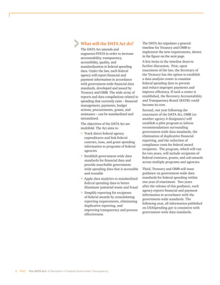 The DATA Act: A Revolution in Federal Government Transparency | PDF