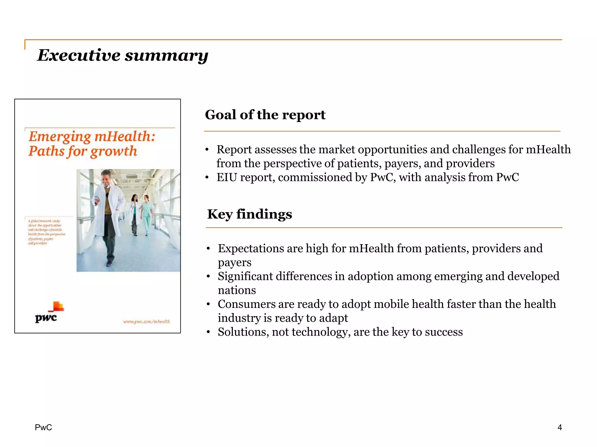 Pwc emerging-mhealth-chart-pack | PDF