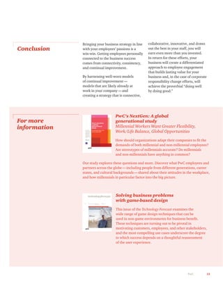 The Keys to Corporate Responsibility Employee Engagement | PDF