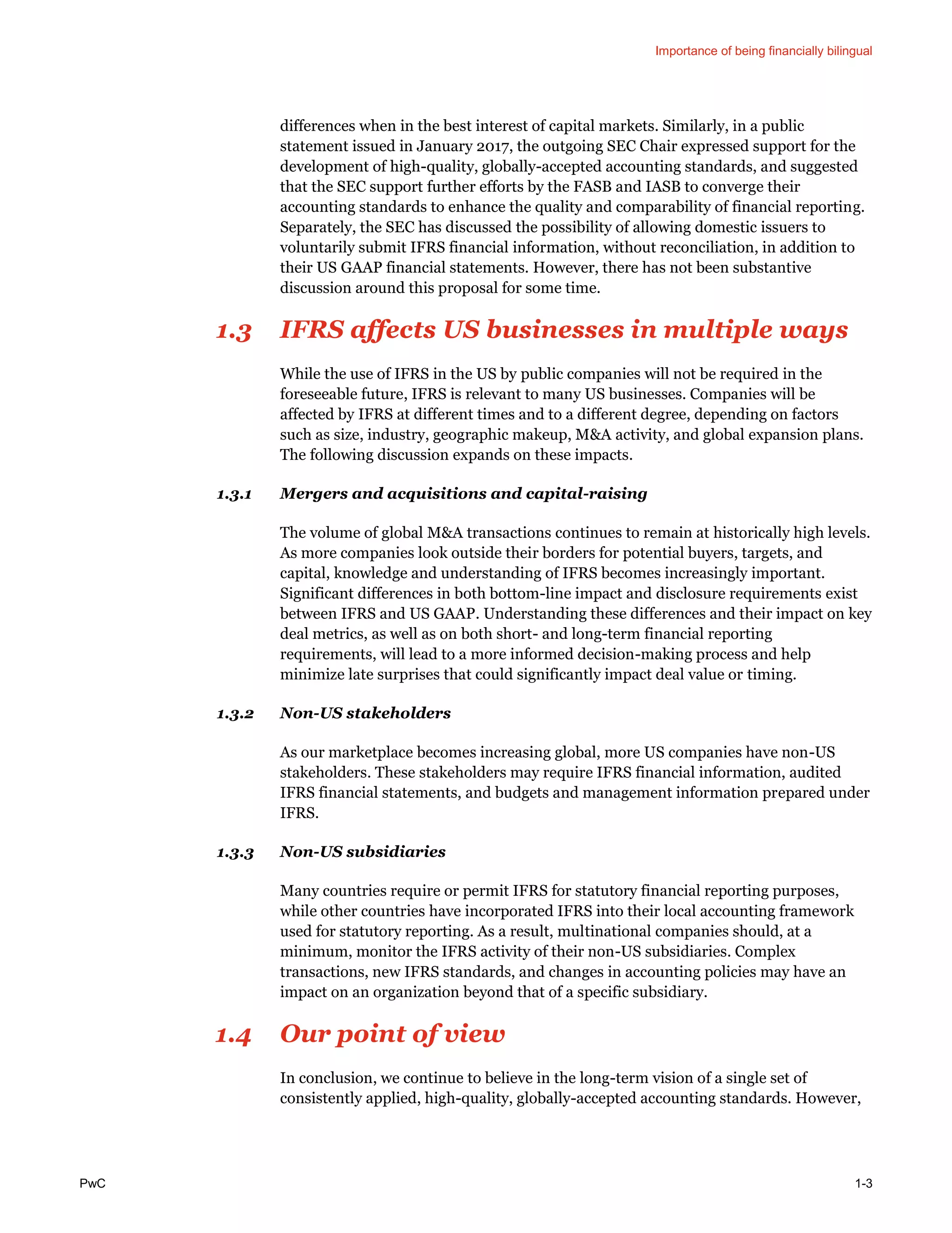 IFRS and US GAAP: similarities and differences (PWC 2017) | PDF