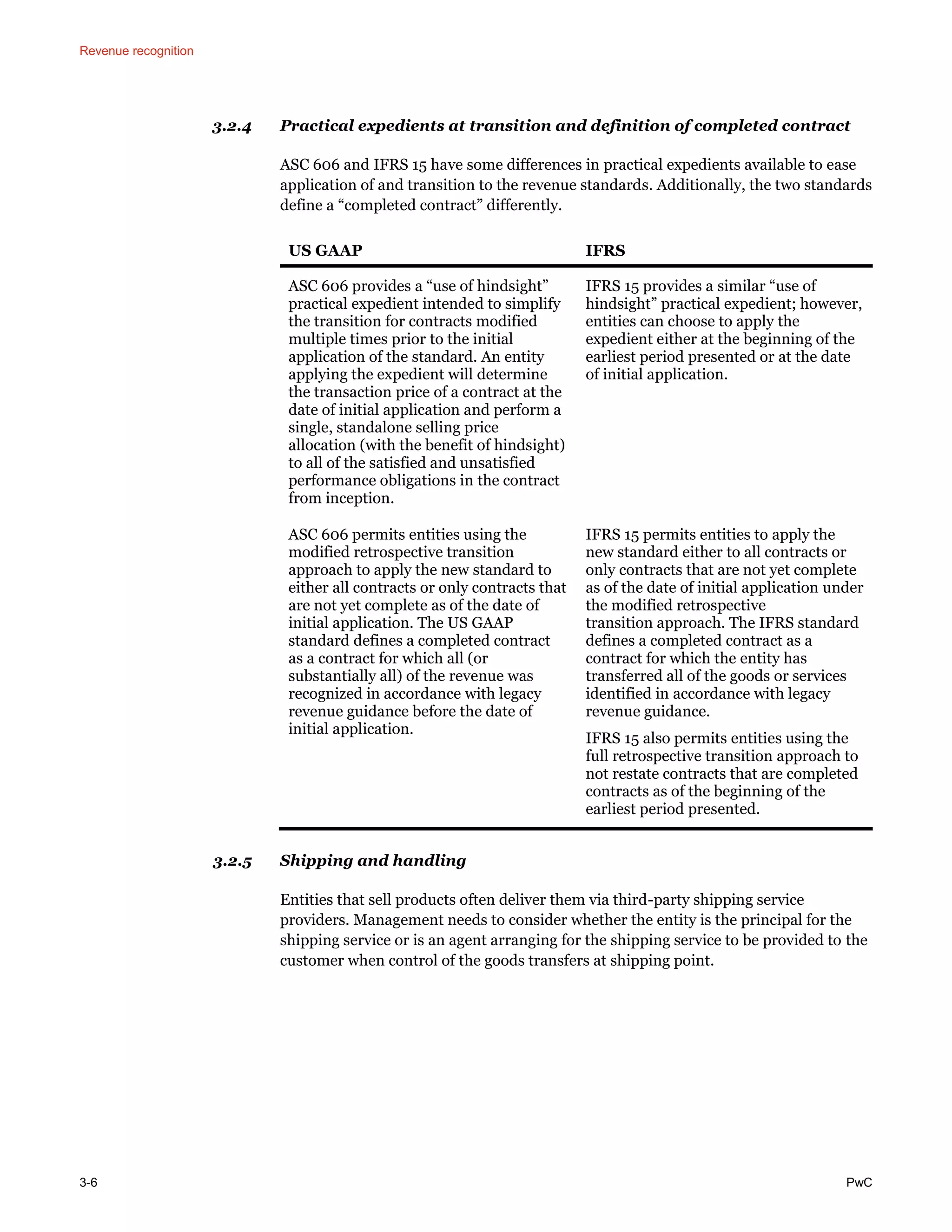 IFRS and US GAAP: similarities and differences (PWC 2017) | PDF