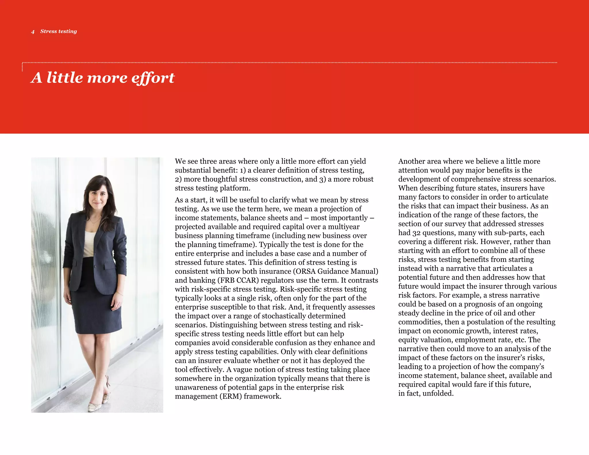 PwC Insurance -Stress-testing | PDF | Financial Industry | Industries