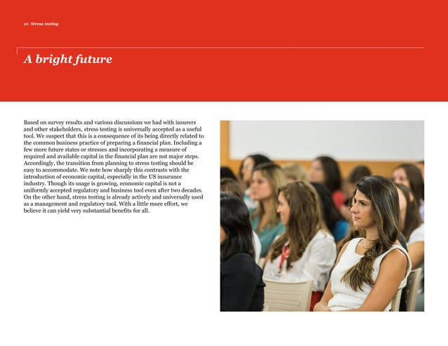 PwC Insurance -Stress-testing | PDF | Financial Industry | Industries