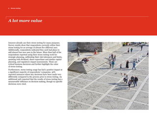 PwC Insurance -Stress-testing | PDF | Financial Industry | Industries