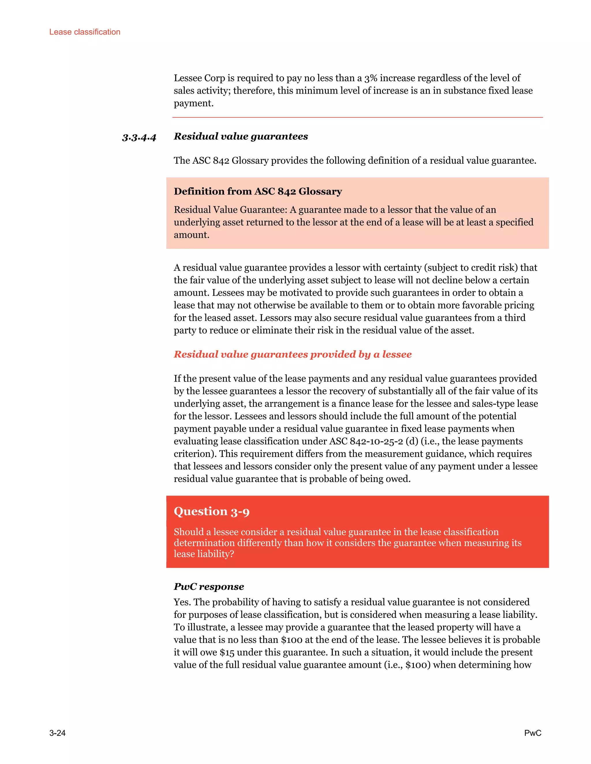 PwC Lease Accounting Guide | PDF