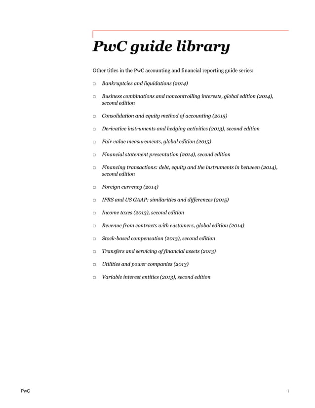 PwC Lease Accounting Guide | PDF | Business Accounting & Finance | Business