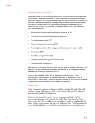PwC Lease Accounting Guide | PDF