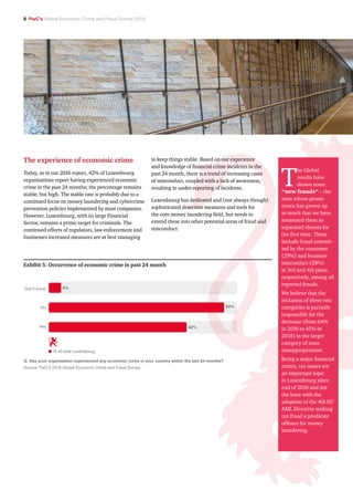 Global economic crime and fraude survey 2018 | PDF