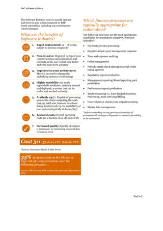 PWC Software Robotics | PDF