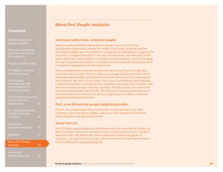 PwC Trends in the workforce | PDF