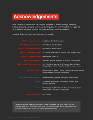 Pwc - Understanding The Effectiveness of Virtual Reality Soft Skills ...