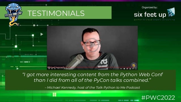 Python Web Conf 2022 Event Statistics | PPT