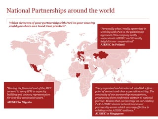 PwC and AIESEC Partnership Overview FY2012 | PDF