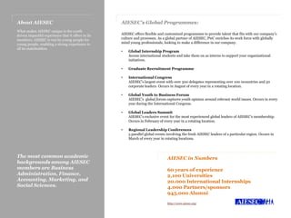 PwC and AIESEC Partnership Overview FY2012 | PDF