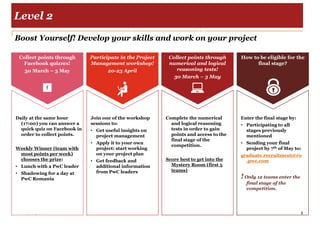 PwC Career Boosting Game - Romania | PPT