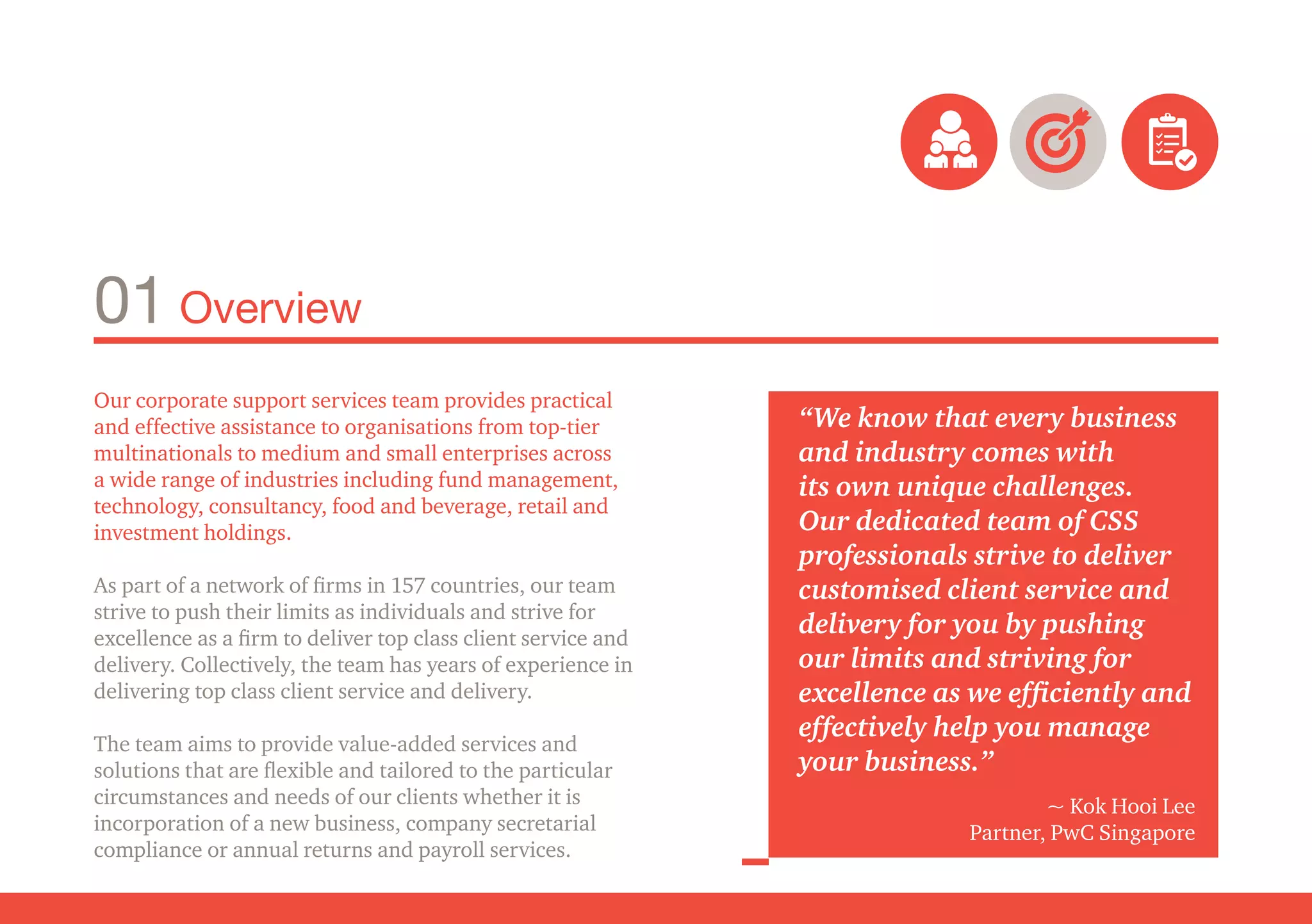 Pwc corporate support services | PPT