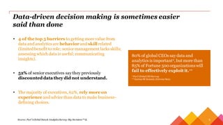 Pwc data analytics | PDF | Business | Business and Finance