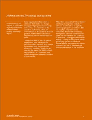 PwC Managing Agent Change Report