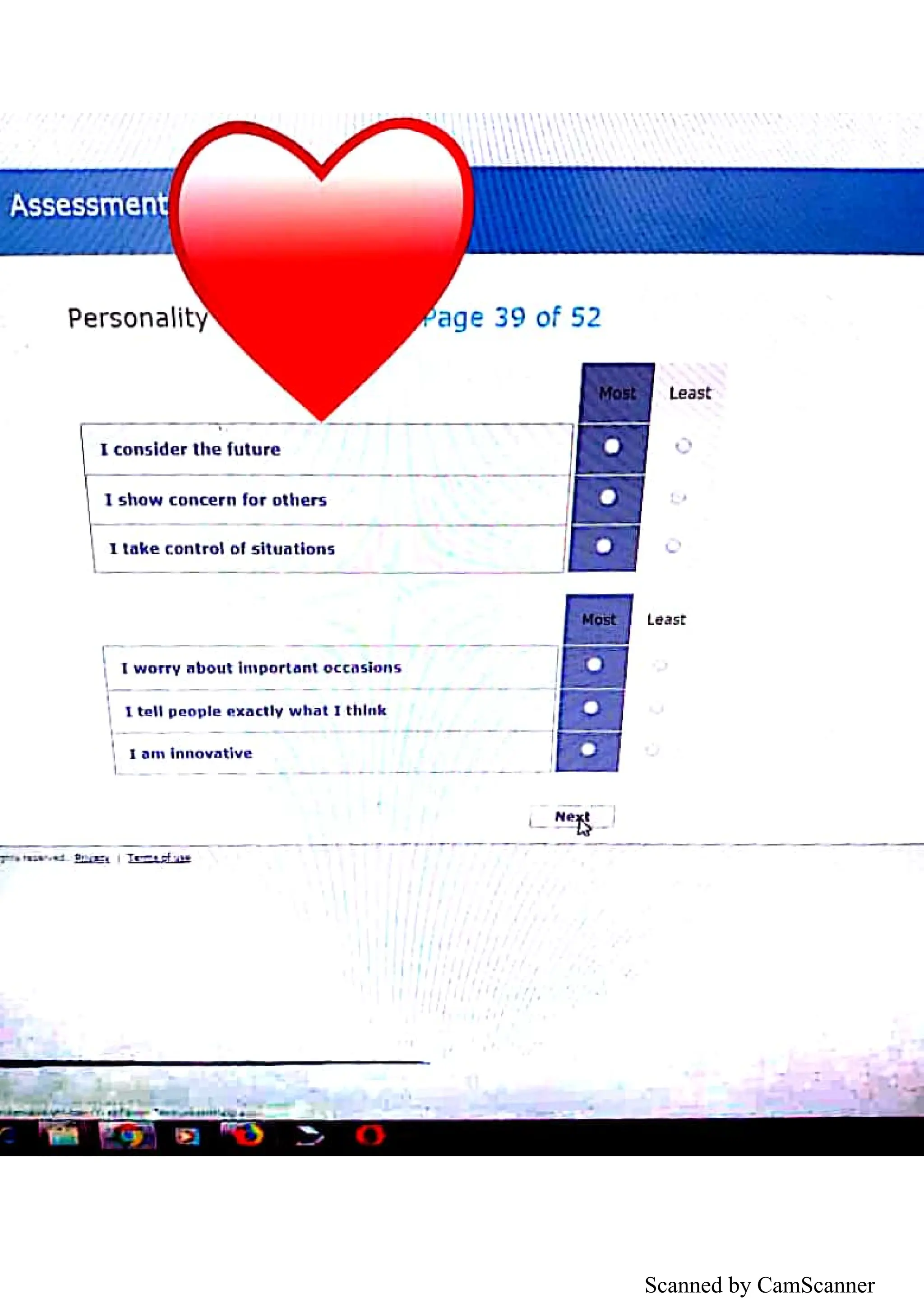 pwc personality questions for assessment | PDF