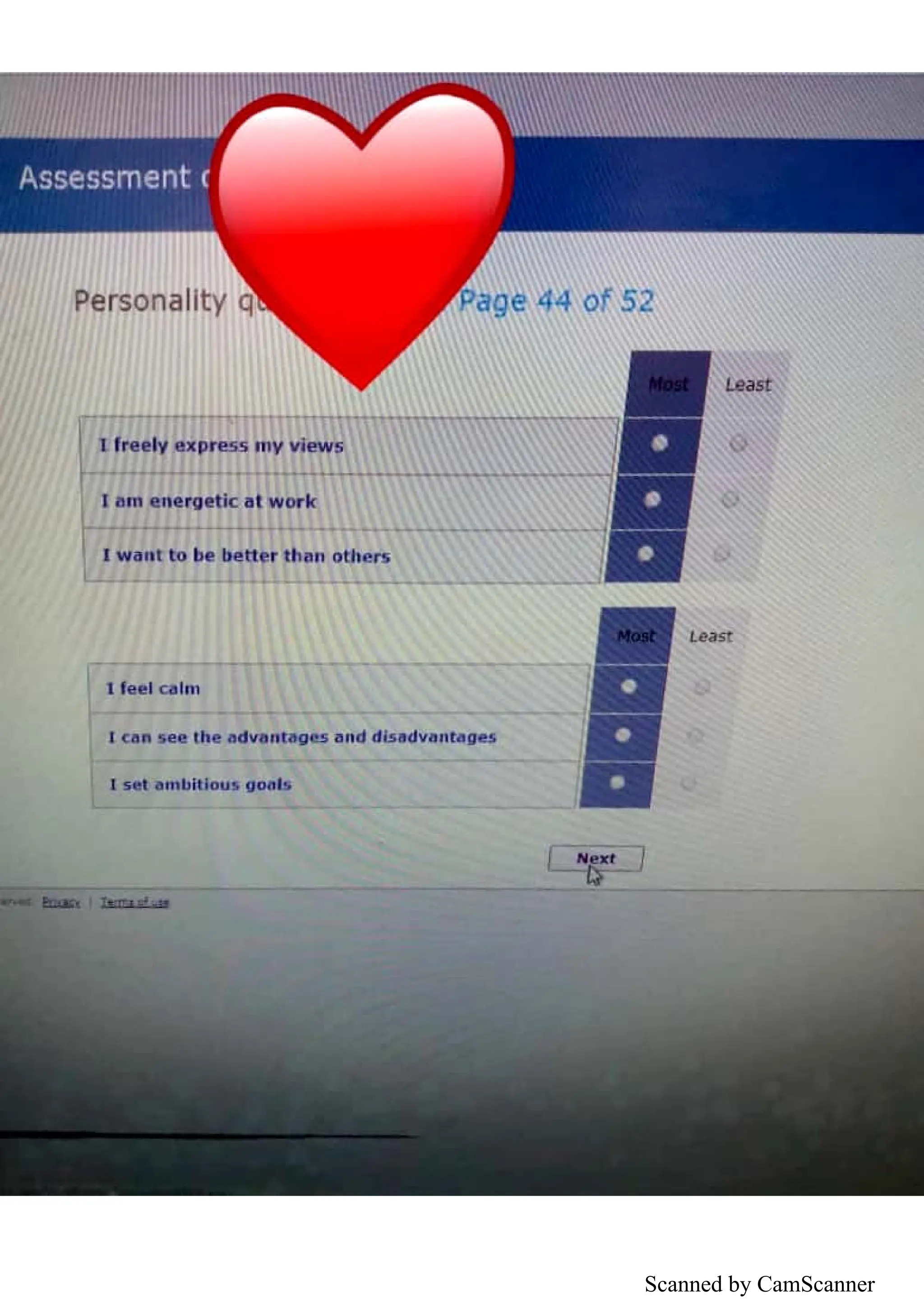pwc personality questions for assessment | PDF
