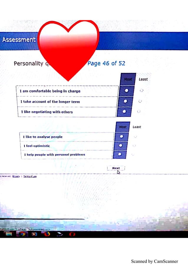 pwc personality questions for assessment | PDF