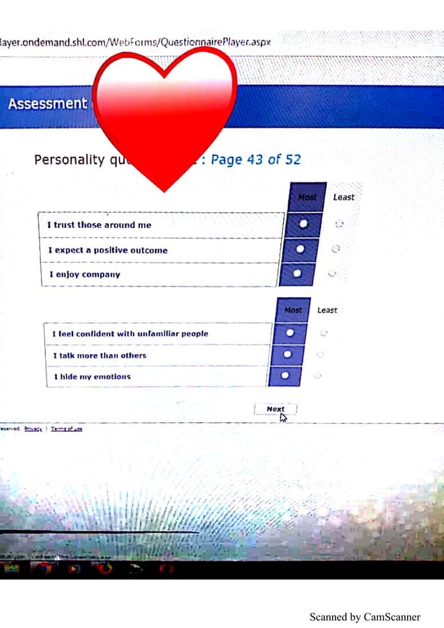pwc personality questions for assessment | PDF