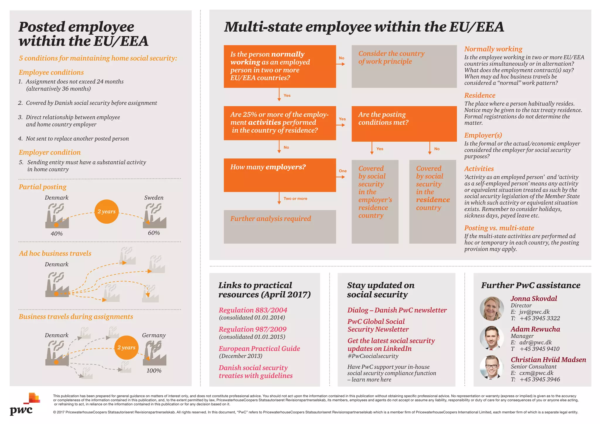 PwC DK placemat - social security | PPT