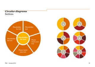 PwC consulting Powerpoint Graphics 2014 templates | PPTX