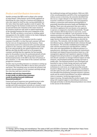 Trends in the microfinance ecosystem | PDF