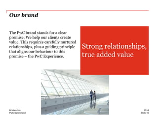 PwC Switzerland - All about us | PPT