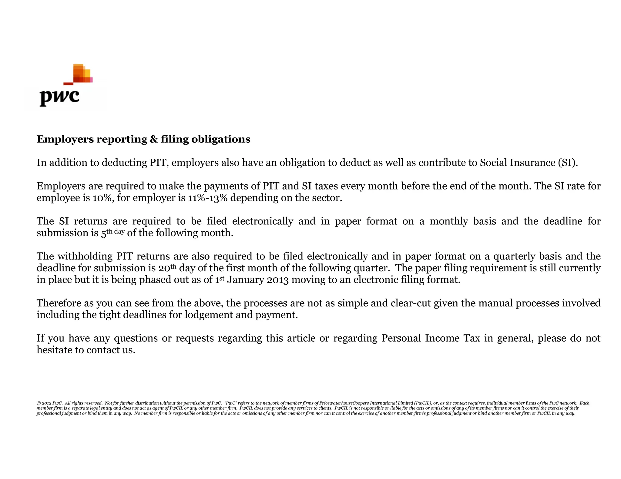 Pwc tax forexpatsinmongolia | PPT